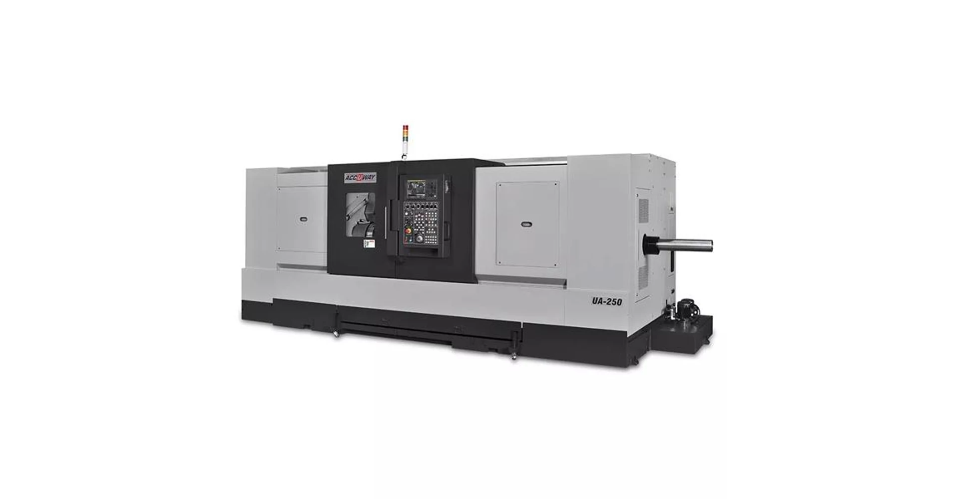 UA-250 ellenorsós CNC eszterga két revolverfejjel - Ellenorsós CNC eszterga